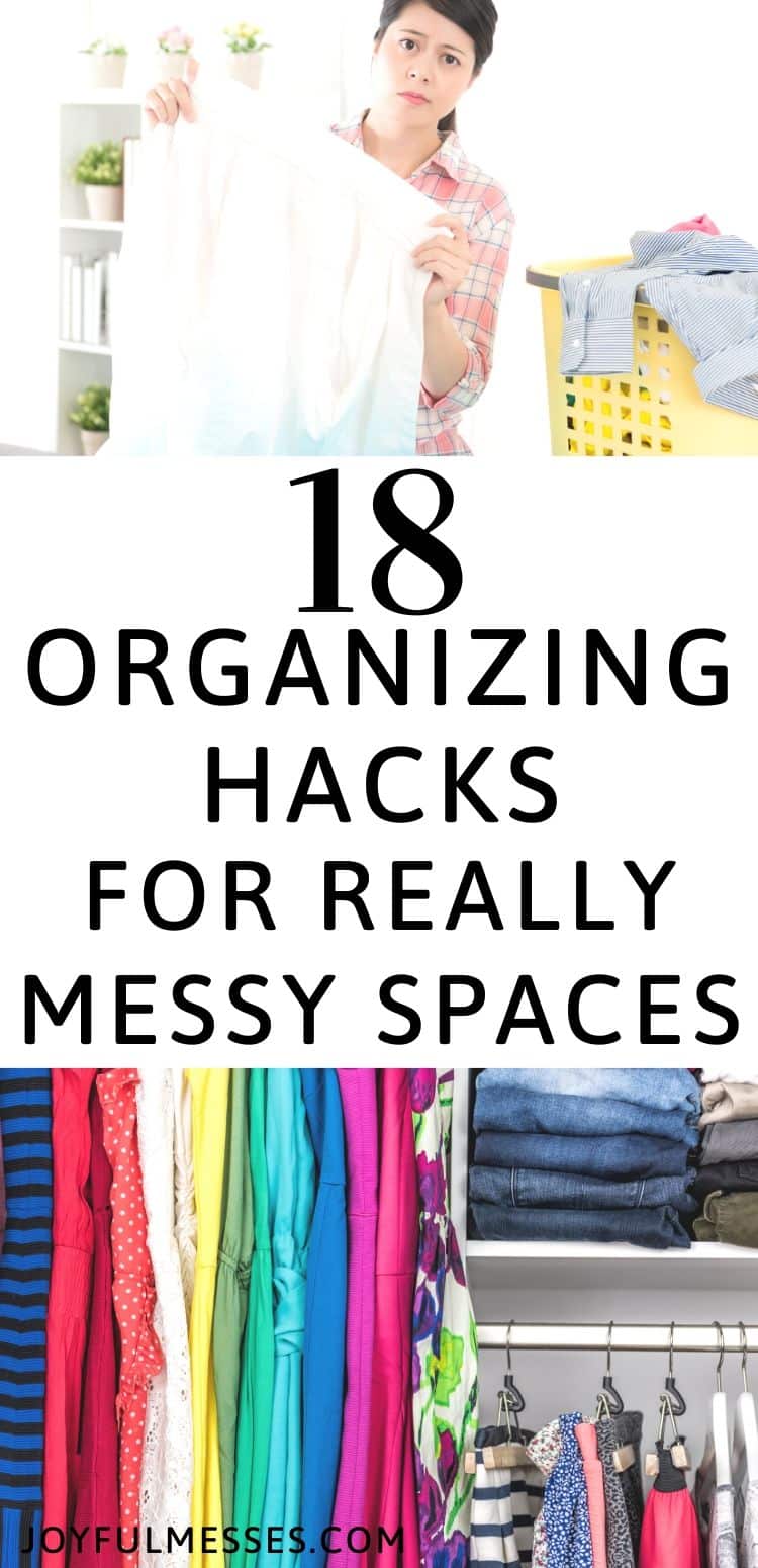 18 Beautiful Ways To Organize The Messiest Spaces | Joyful Messes