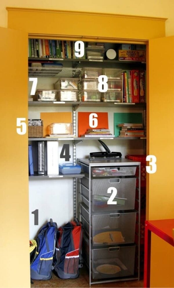 Back To School Organizing Ideas For A Tidy Home and Stress-Free School ...