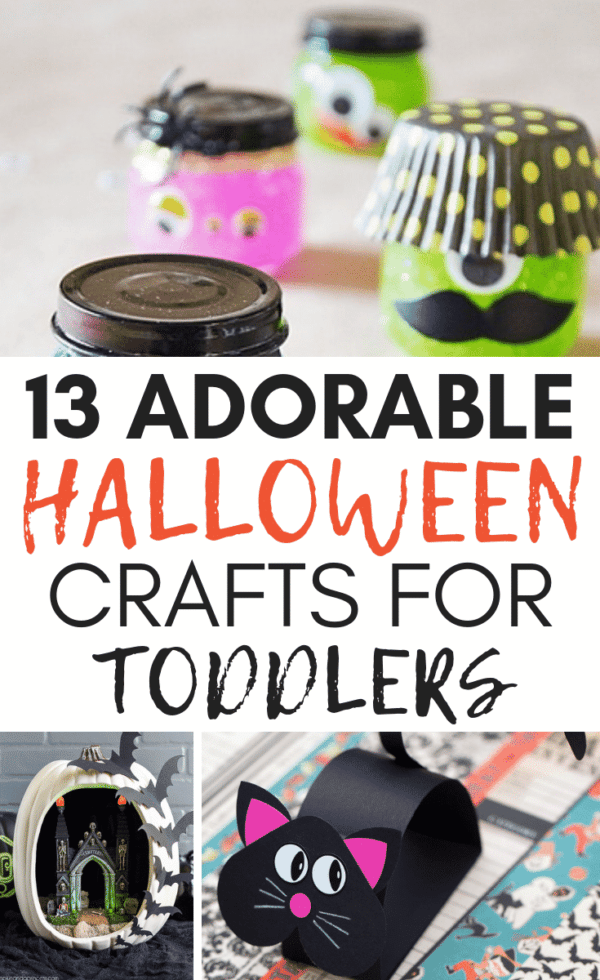 13 Adorable + Easy Halloween Crafts For Toddlers | Joyful Messes