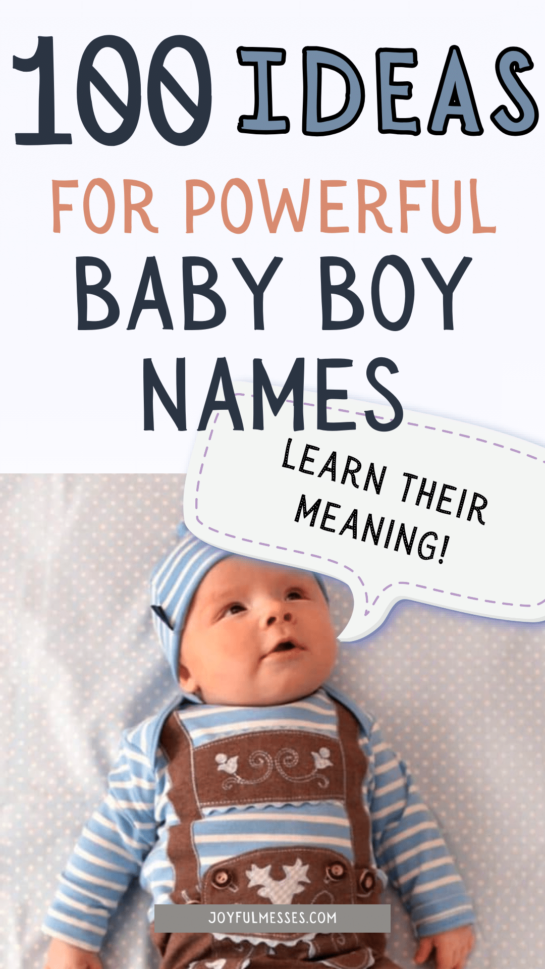 100 Powerful and Strong Baby Boy Names with Meanings (2023) | Joyful Messes